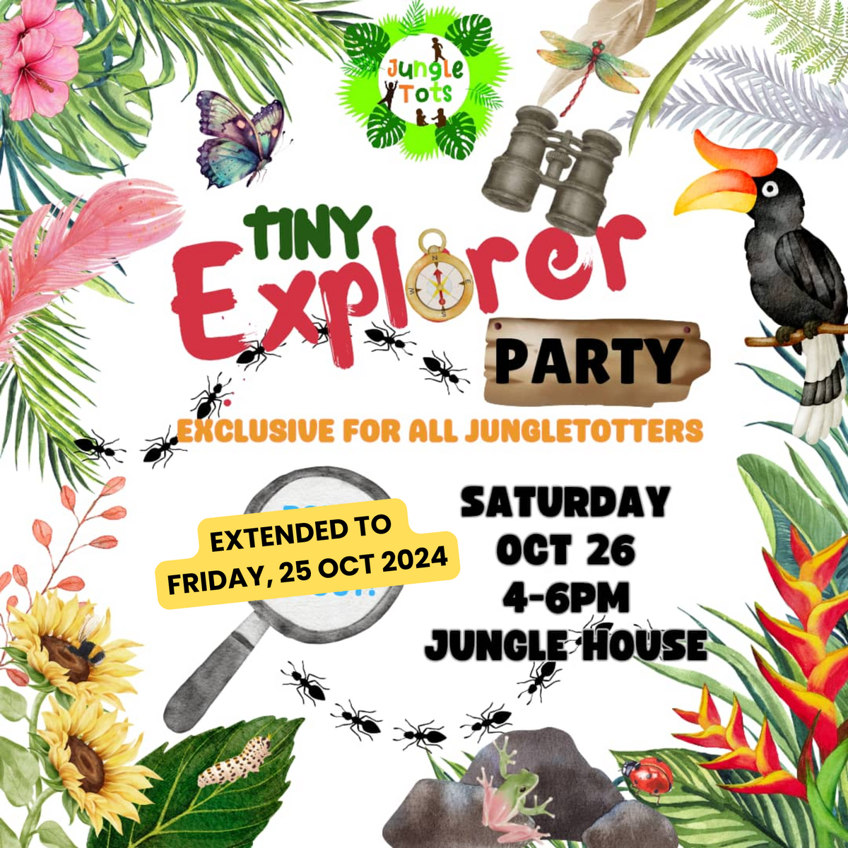 Tiny Explorer Party – Panaga Club