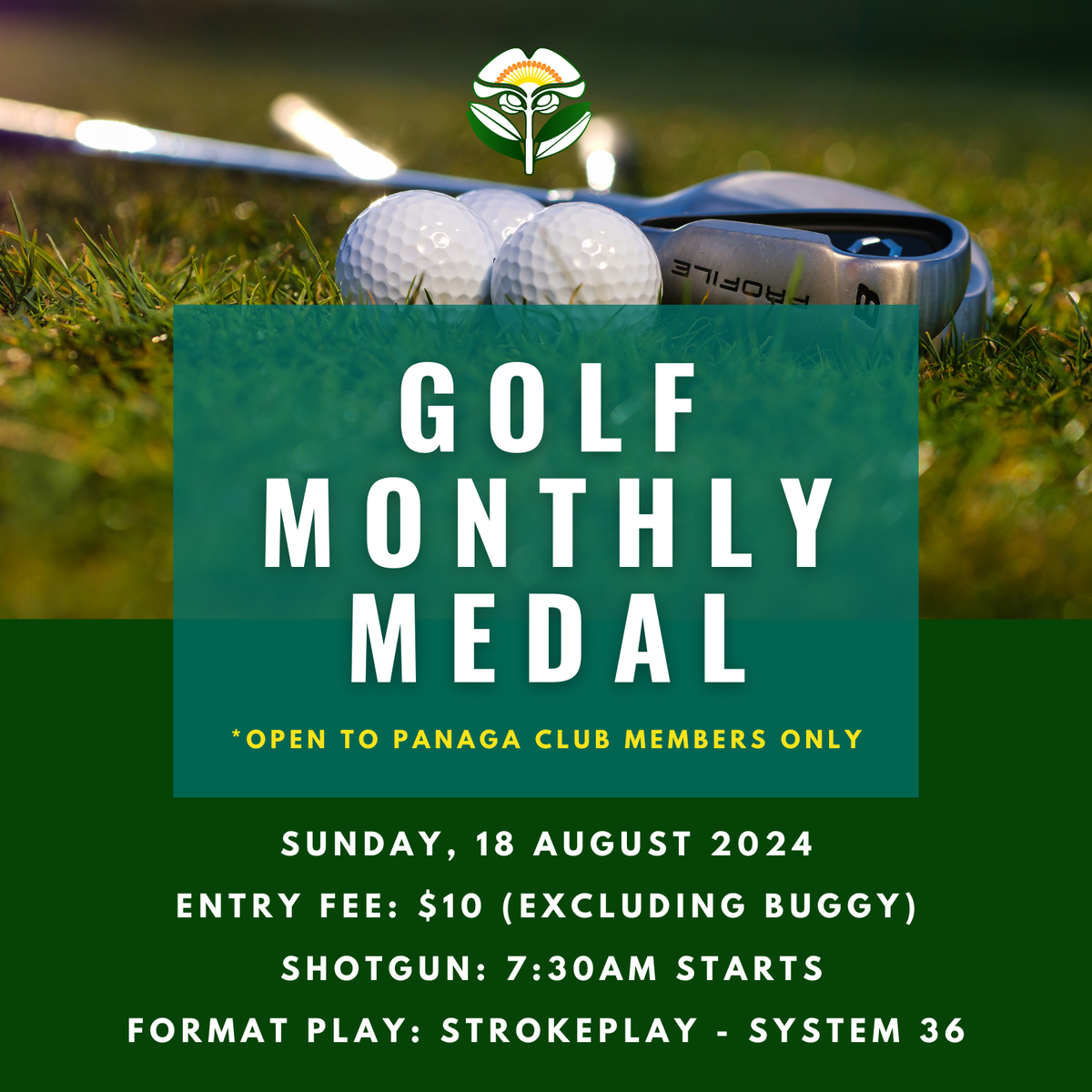 Golf Monthly Medal – Panaga Club