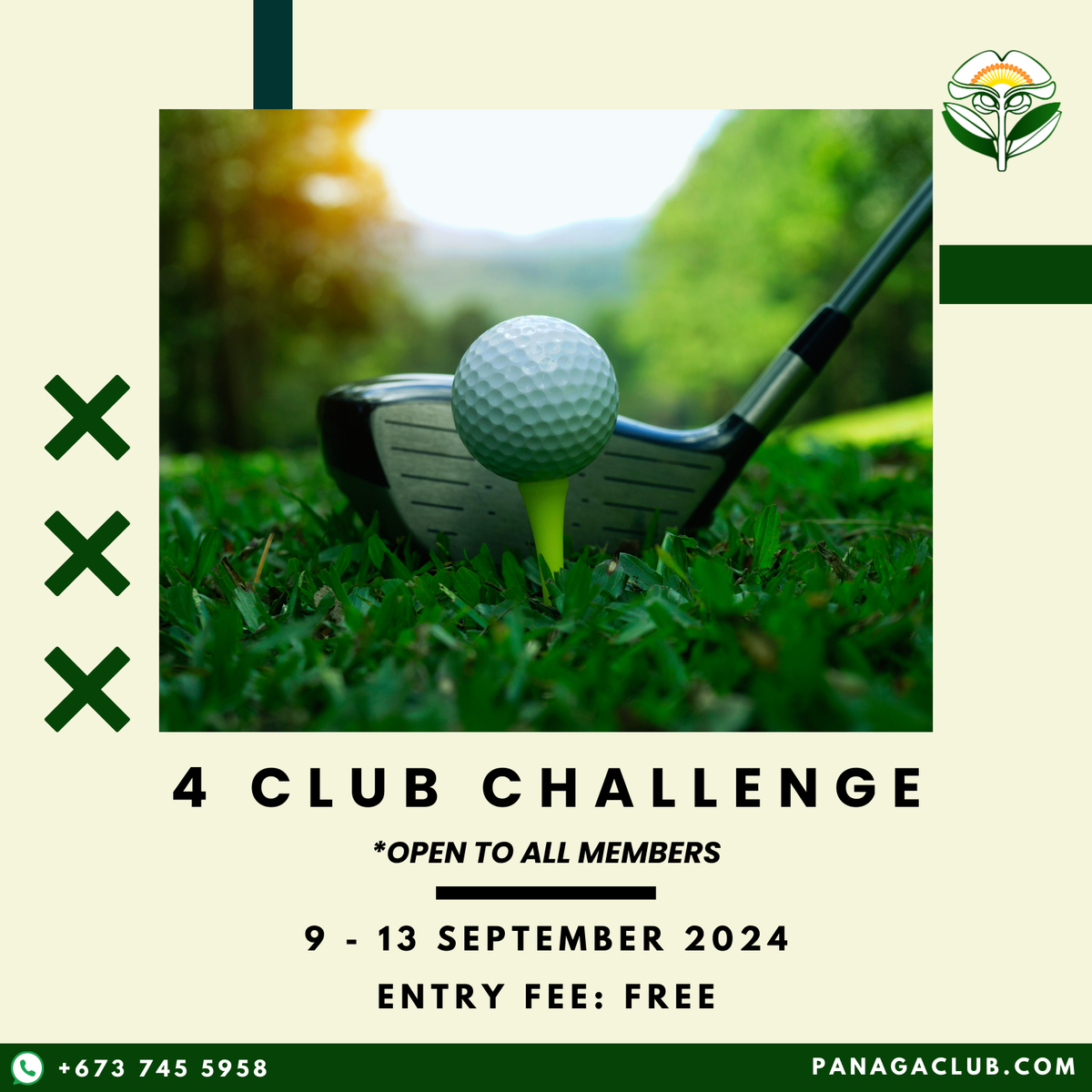4 Club Challenge – Panaga Club