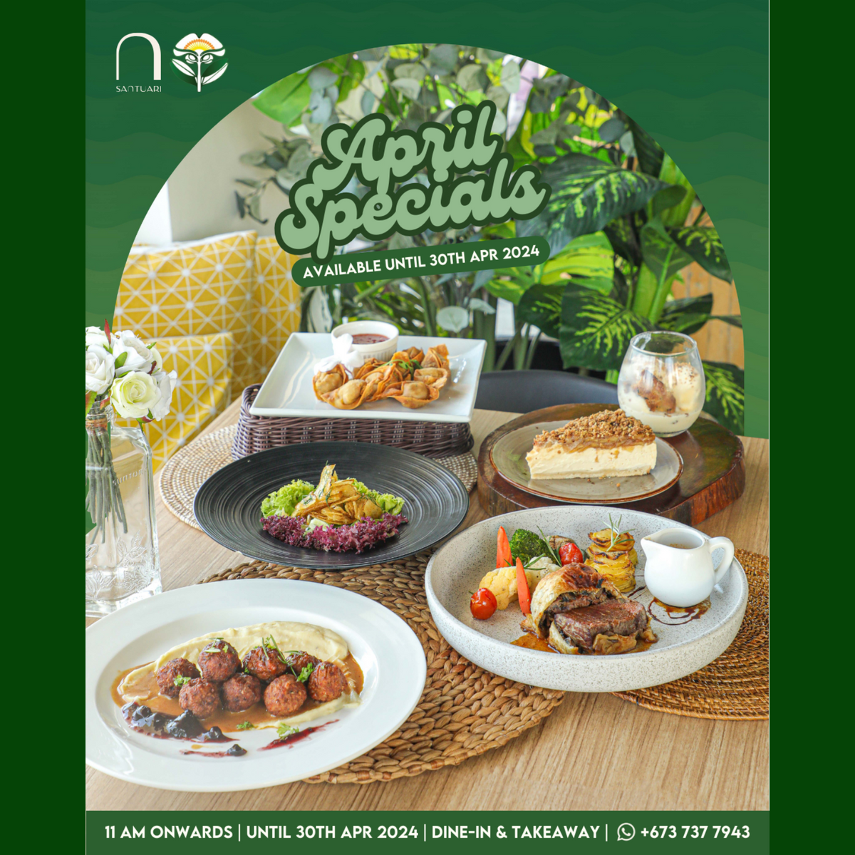 Santuari's April Special – Panaga Club