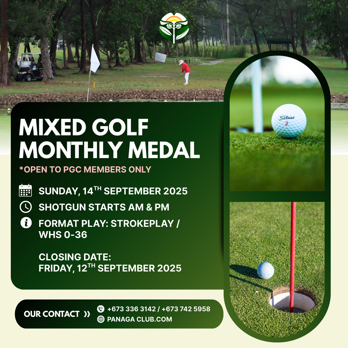September Mixed Monthly Medal – Panaga Club