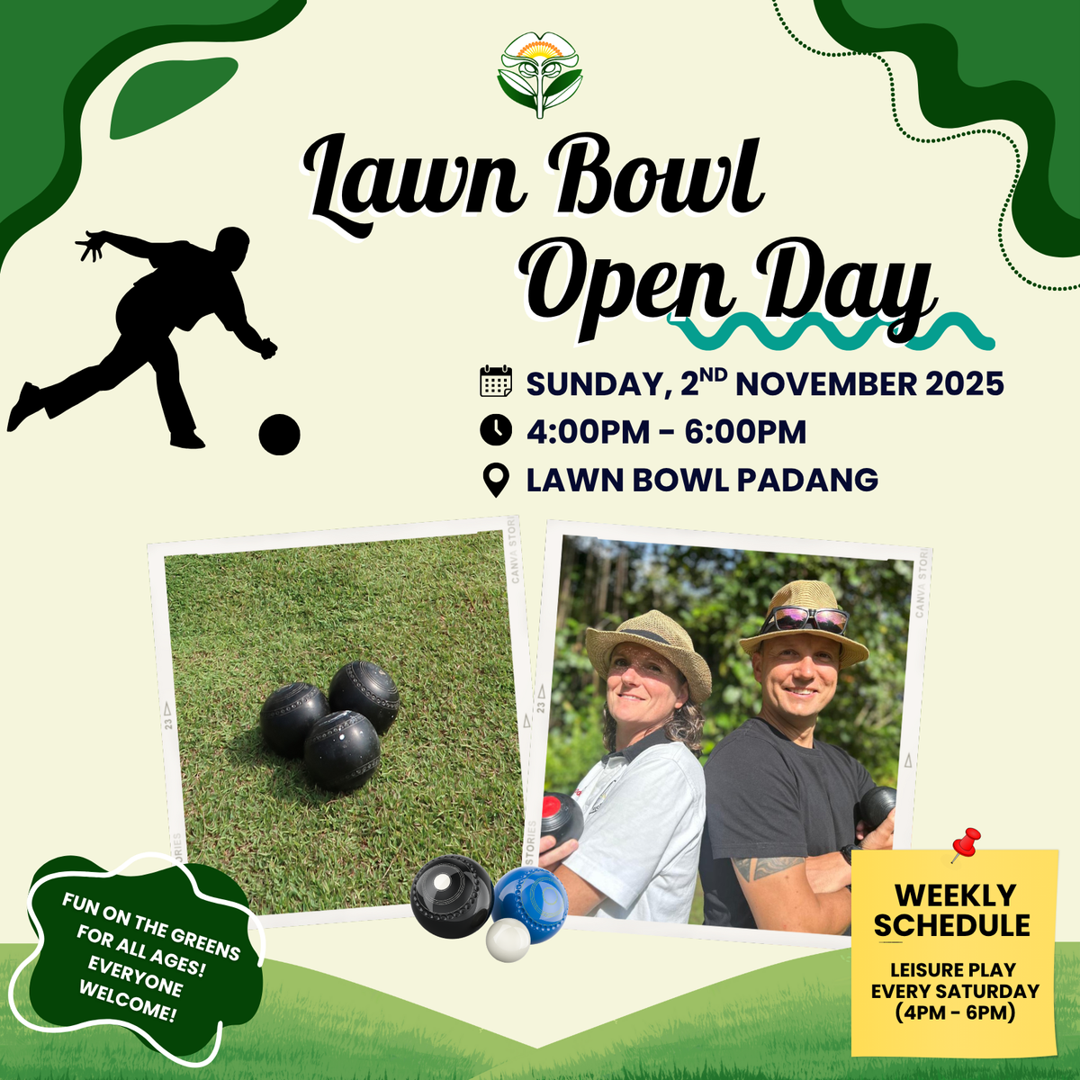 Lawn Bowl Open Day – Panaga Club