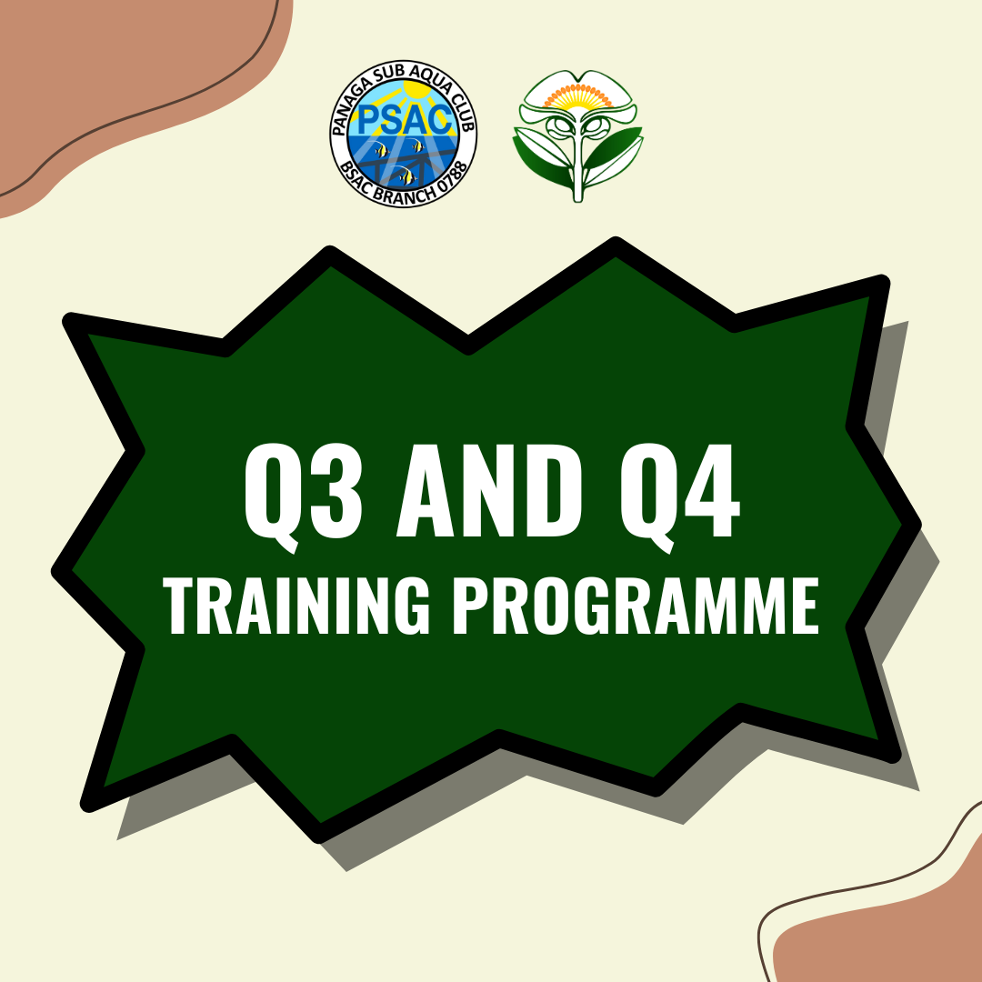 Q3 and Q4 Training Programme – Panaga Club