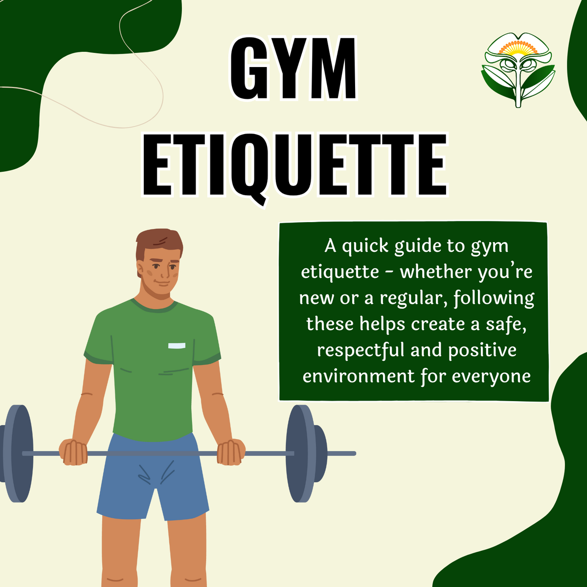 Gym Etiquette – Panaga Club