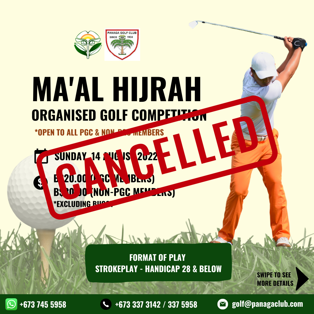 Ma'Al Hijrah Organised Golf Competition – Panaga Club