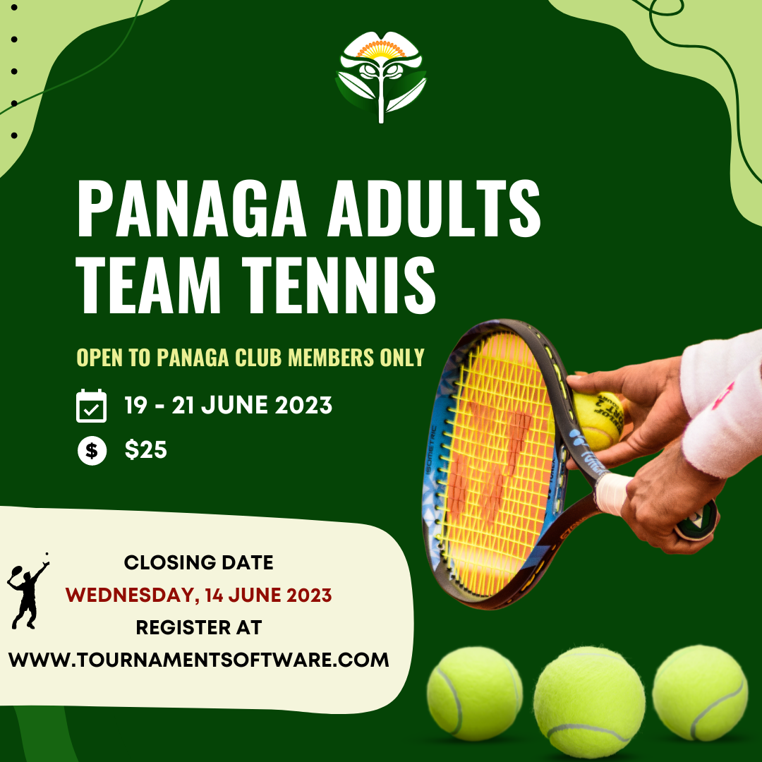 Panaga Adults Team Tennis – Panaga Club