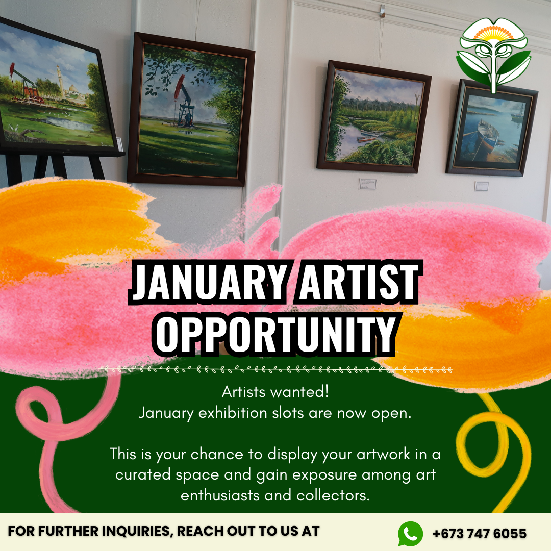 January Artists Opportunity- Art Gallery Space – Panaga Club
