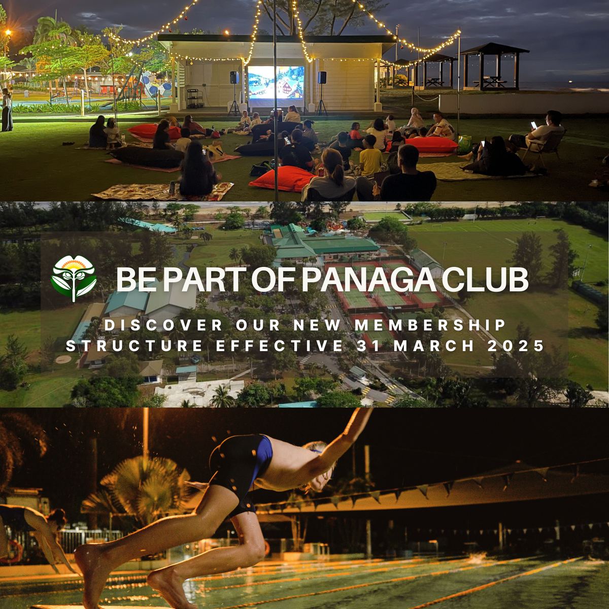 Discover Panaga Club's New Membership Structure, effective 31 March 20