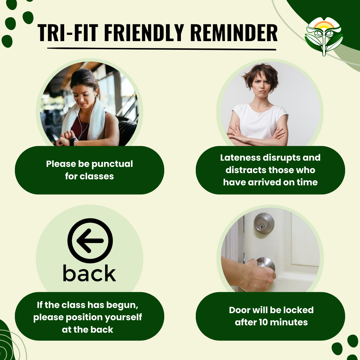 Tri-fit Friendly Reminder – Panaga Club