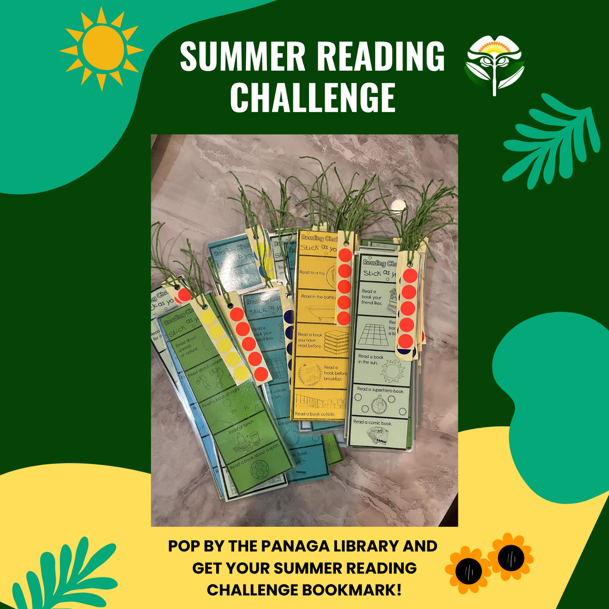 Library Summer Reading Challenge – Panaga Club