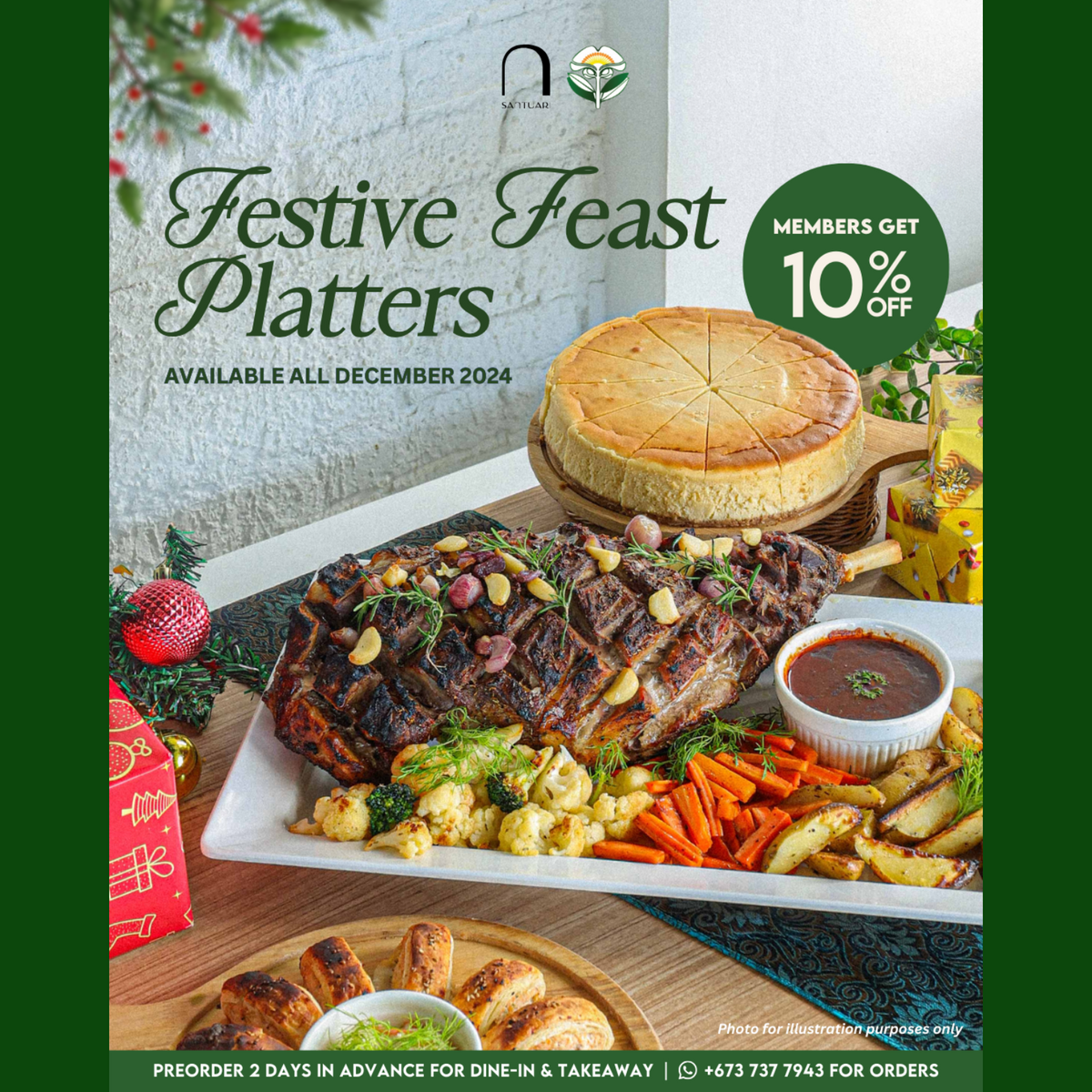 Santuari's Festive Feast Platters – Panaga Club