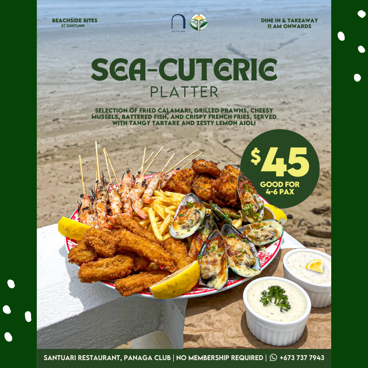Sea-Cuterie Platter – Panaga Club