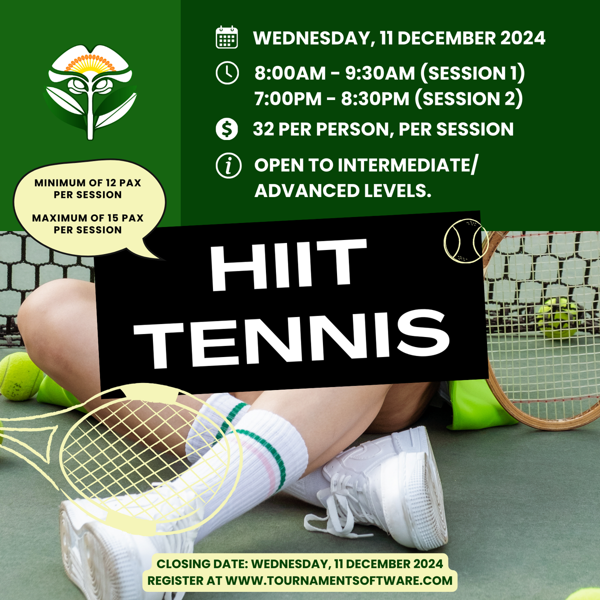 HIIT Tennis – Panaga Club