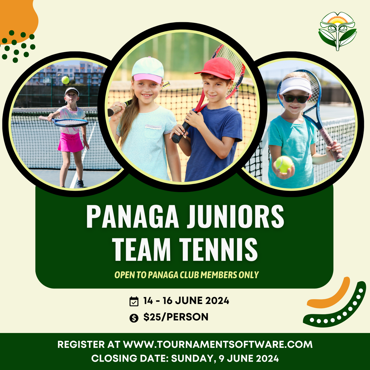 Panaga Juniors Team Tennis – Panaga Club