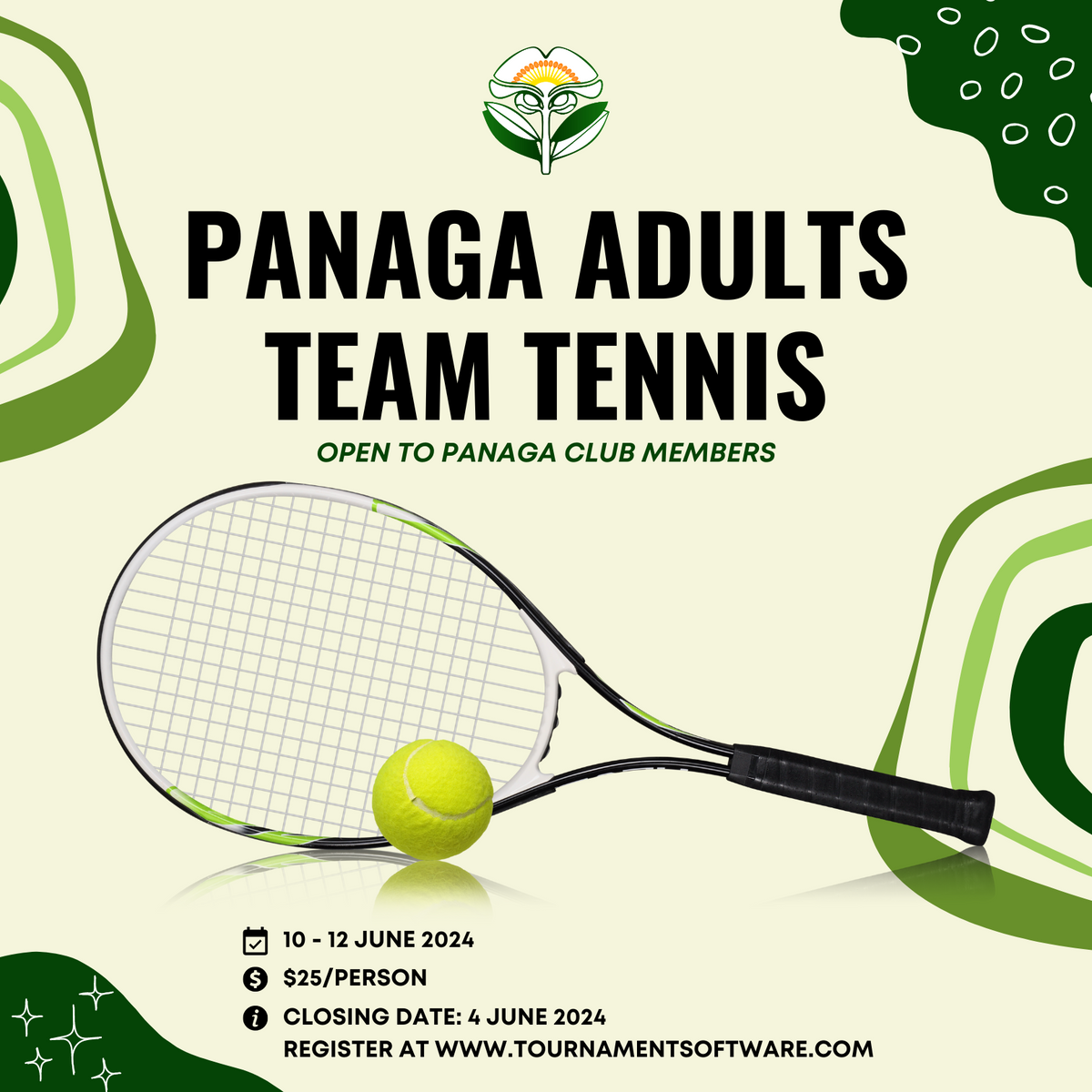 Panaga Adults Team Tennis – Panaga Club