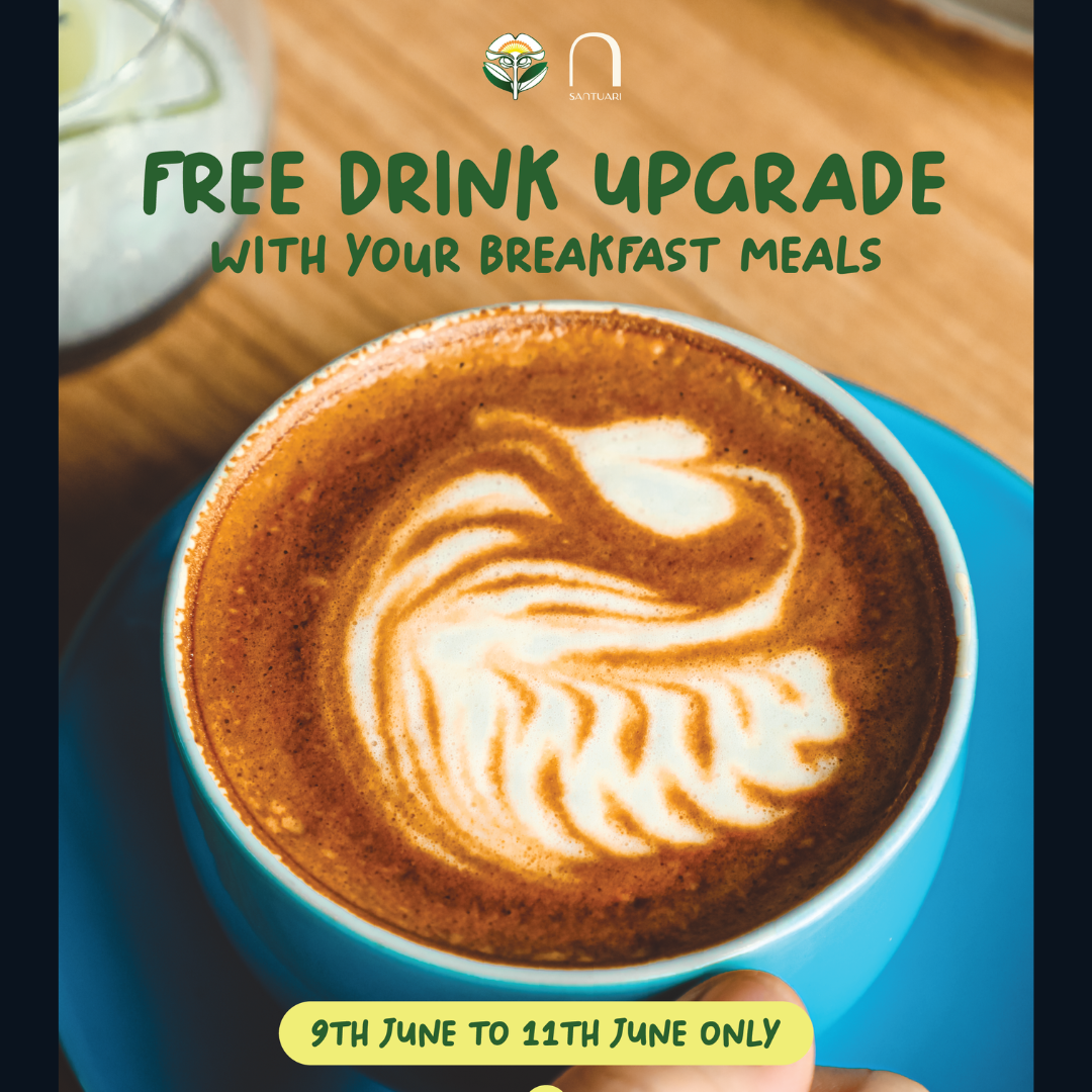 Free Drink Upgrade with Breakfast Meals – Panaga Club