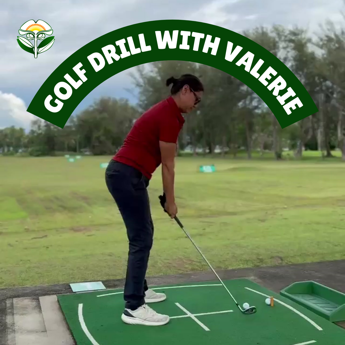 Golf Drill with Valerie – Panaga Club