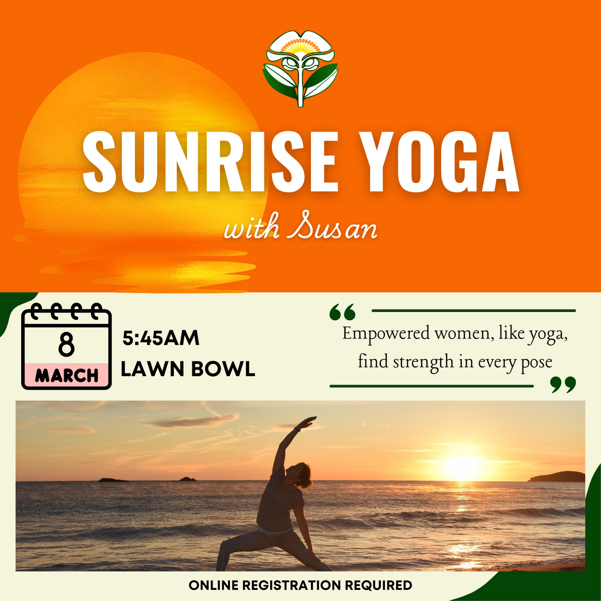 Sunrise Yoga with Susan – Panaga Club